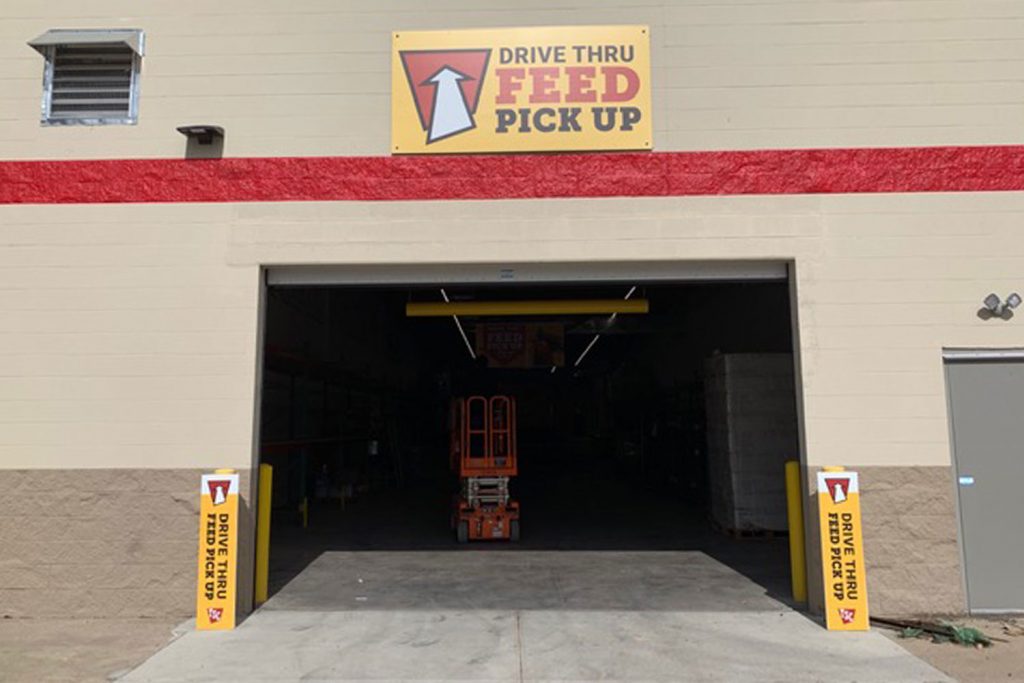 Drive Through Feed Sign Kit - NVISION, A BradyPLUS Company